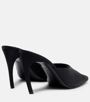 Attico Betta Satin Mules