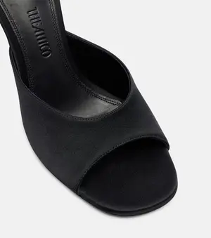 Attico Betta Satin Mules