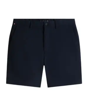Tommy Hilfiger Belt-loop Chino Shorts - Black