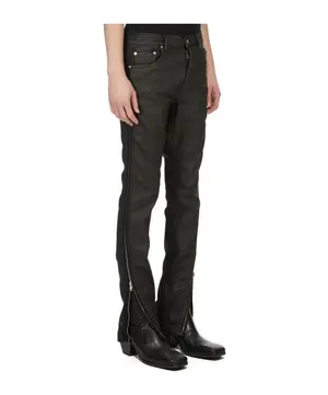 Rick Owens Vega Side-zip Jeans