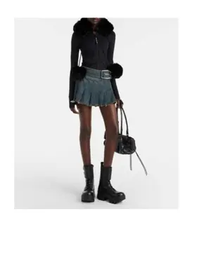 Balenciaga Platform Height-increasing Combat Boots