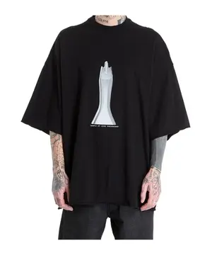 Rick Owens Short-sleeved T-shirt - Black