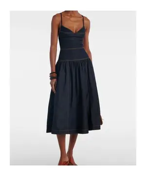 Zimmermann Denim Midi Dress