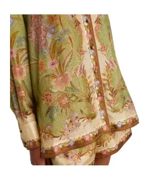 Zimmermann Print Long-sleeve Shirt