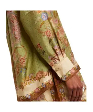 Zimmermann Print Long-sleeve Shirt