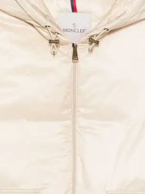 Moncler Lansette Short Down Gilet - Light Beige