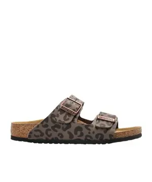 BIRKENSTOCK Round-toe Slippers - Black