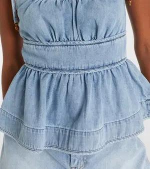 Zimmermann Wanderlust Denim Top