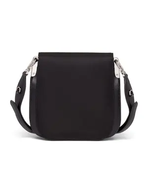 Prada Logo Plaque Shoulder Bag