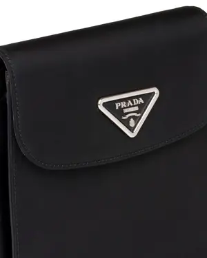 Prada Logo Plaque Shoulder Bag