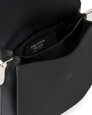 Prada Logo Plaque Shoulder Bag