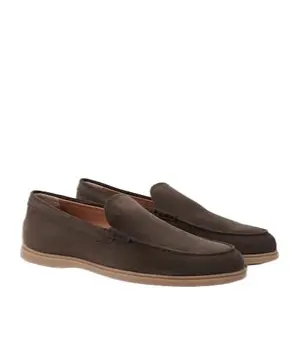 TOD'S Suede Loafers - Green