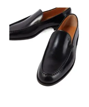 TOD'S Monogram Leather Loafers
