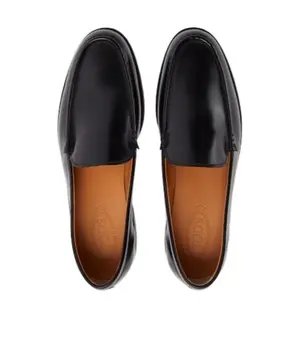 TOD'S Monogram Leather Loafers
