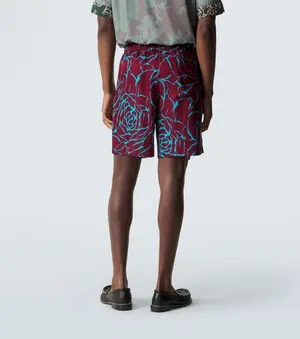 Dries Van Noten Floral Shorts