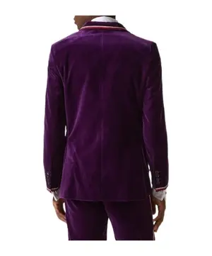 BODE Showcase Cotton Velvet Suit Jacket