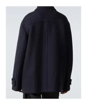 Dries Van Noten Wool And Cotton Coat