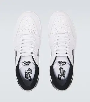 Nike Air Jordan 1 Low Leather Sneakers