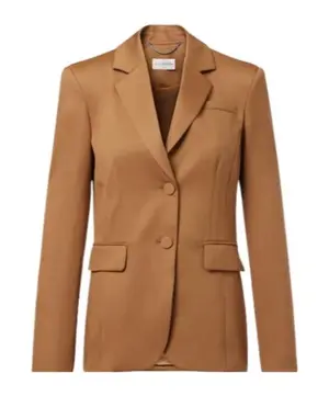 Altuzarra Fenice Wool Blazer - Brown