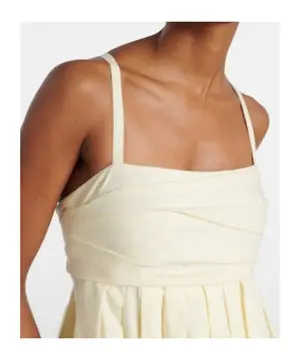 Proenza Schouler White Label Claudine Poplin Midi Dress