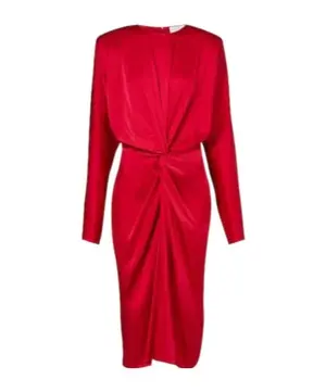 Stella McCartney Wrinkled Midi Dress