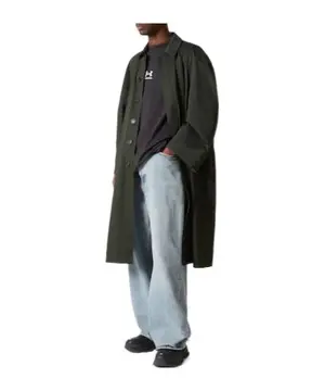 Balenciaga Long Wool Coat