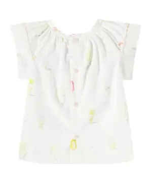 Bonpoint Printed Cotton Poplin Blouse