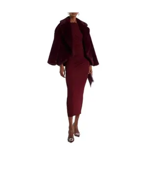 Amina Muaddi Patent Leather Slingback Pumps