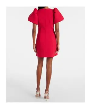 Rebecca Vallance Akari Puff-sleeve Minidress