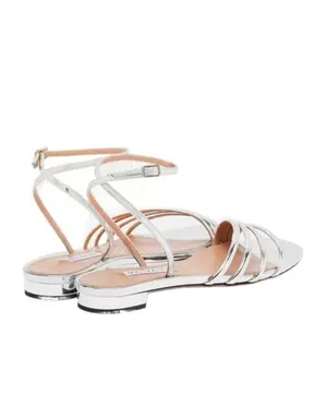 AQUAZZURA Latour Faux Leather Sandals