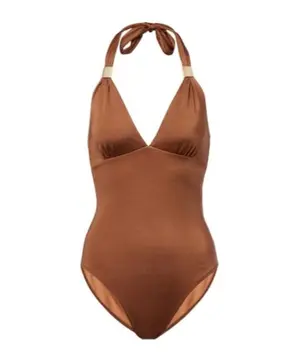 Heidi Klein V Neck Swimsuits