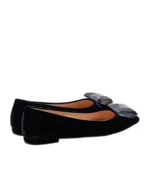 GIANVITO ROSSI Pointed-toe Flat Shoes Decorated With Crystal Embellishments