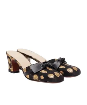 Valentino Garavani Bow-detail Mules - Black