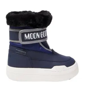Moon Boot Faux Fur-trimmed Snow Boots - Black