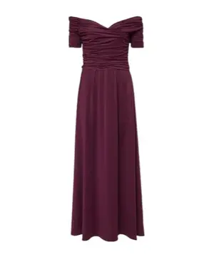 Altuzarra Charlotte Ruched Jersey Maxi Dress - Red