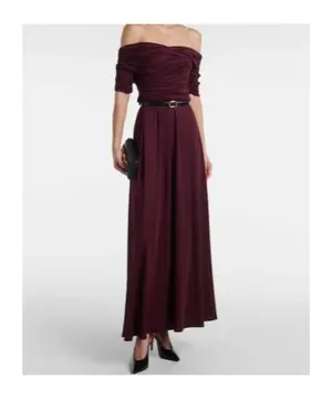 Altuzarra Charlotte Ruched Jersey Maxi Dress