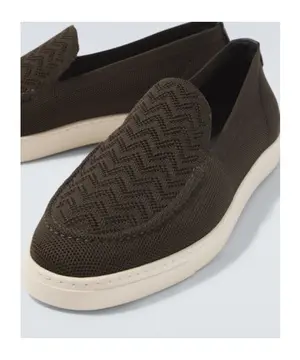Giorgio Armani Jacquard Slip-on Shoes