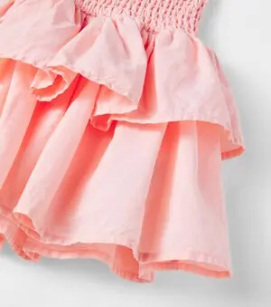 MOLO Bonita Ruched Cotton Skirt