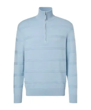 ALLUDE Turtleneck Sweater - Blue