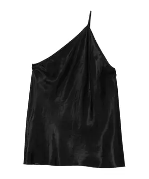 Rick Owens One-shoulder Top - Black