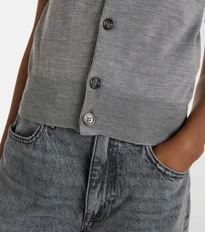 AMI Paris Wool Cardigan