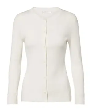 THE ROW Knitted Cardigan - White
