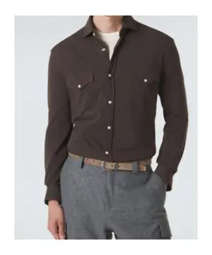 Brunello Cucinelli Logo Shirt
