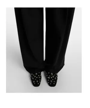 Veronica Beard Narcisa Crystal-embellished Suede Mules