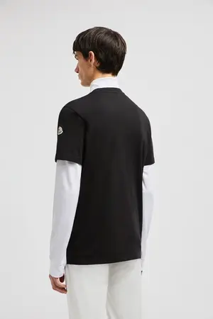 Moncler Logo Patch Crewneck T-shirt