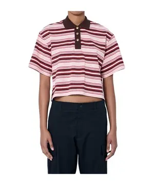 Moncler Striped Polo Shirt - Multicolor