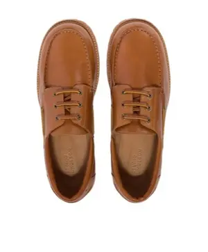 Studio Nicholson Gusto Leather Boat Shoes