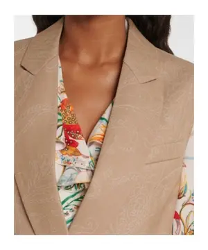 Etro Wool Jacquard Vest