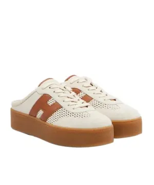 Hogan Casual Flat Shoes - Brown