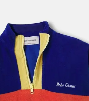 BOBO CHOSES Cotton-blend Terry Sweatshirt